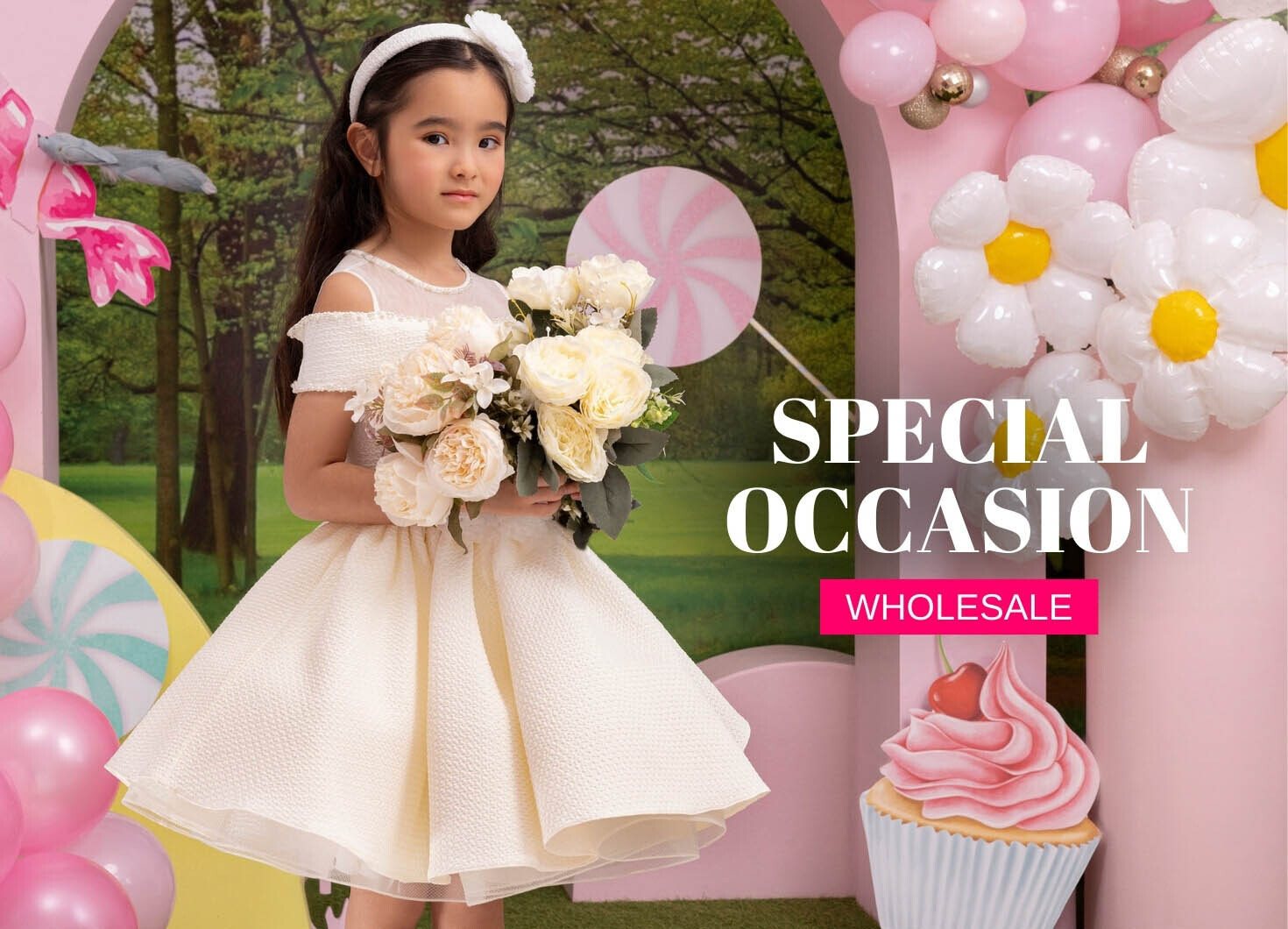 Pamina Kids - Wholesale Girls Special Dresses
