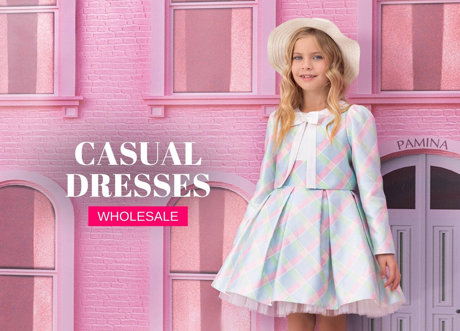 Pamina Kids - Wholesale Girls Special Dresses