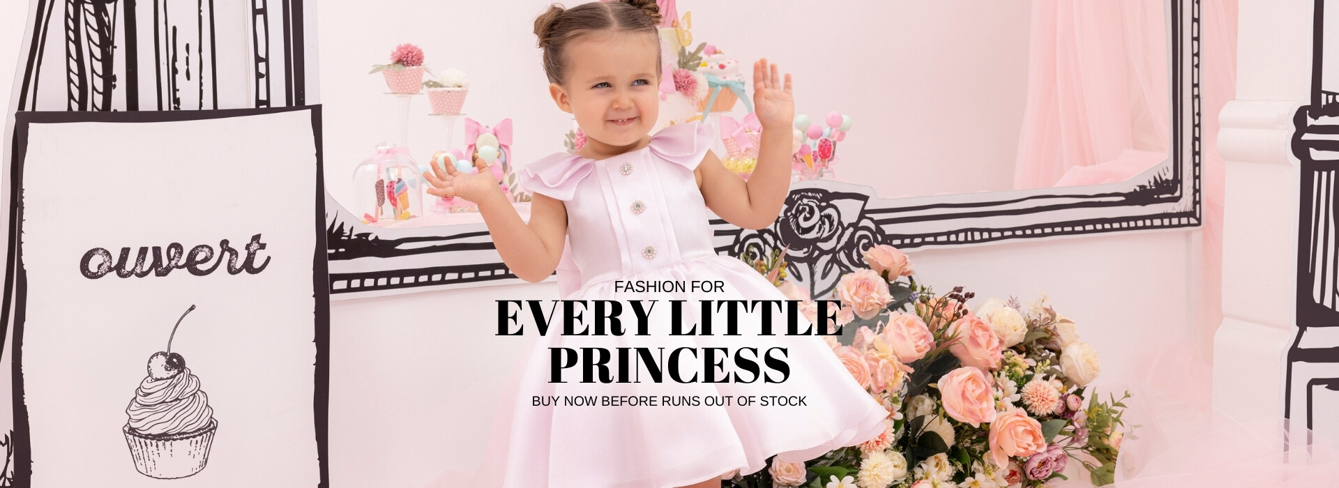 Pamina Kids - Wholesale Girls Special Dresses